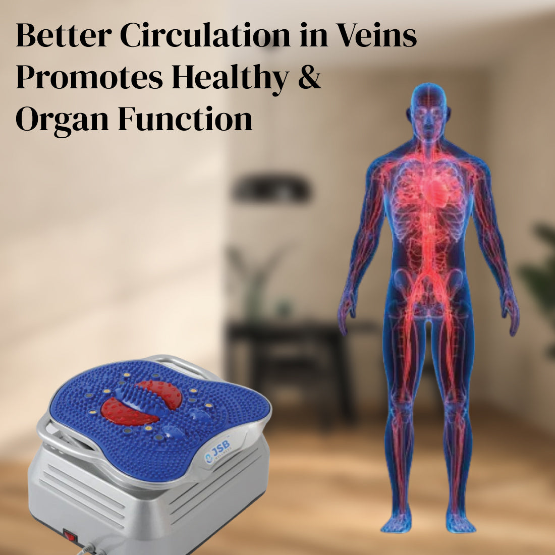 Body Vibration Machine Heavy Duty | Buy JSB HF70 Online Best Price