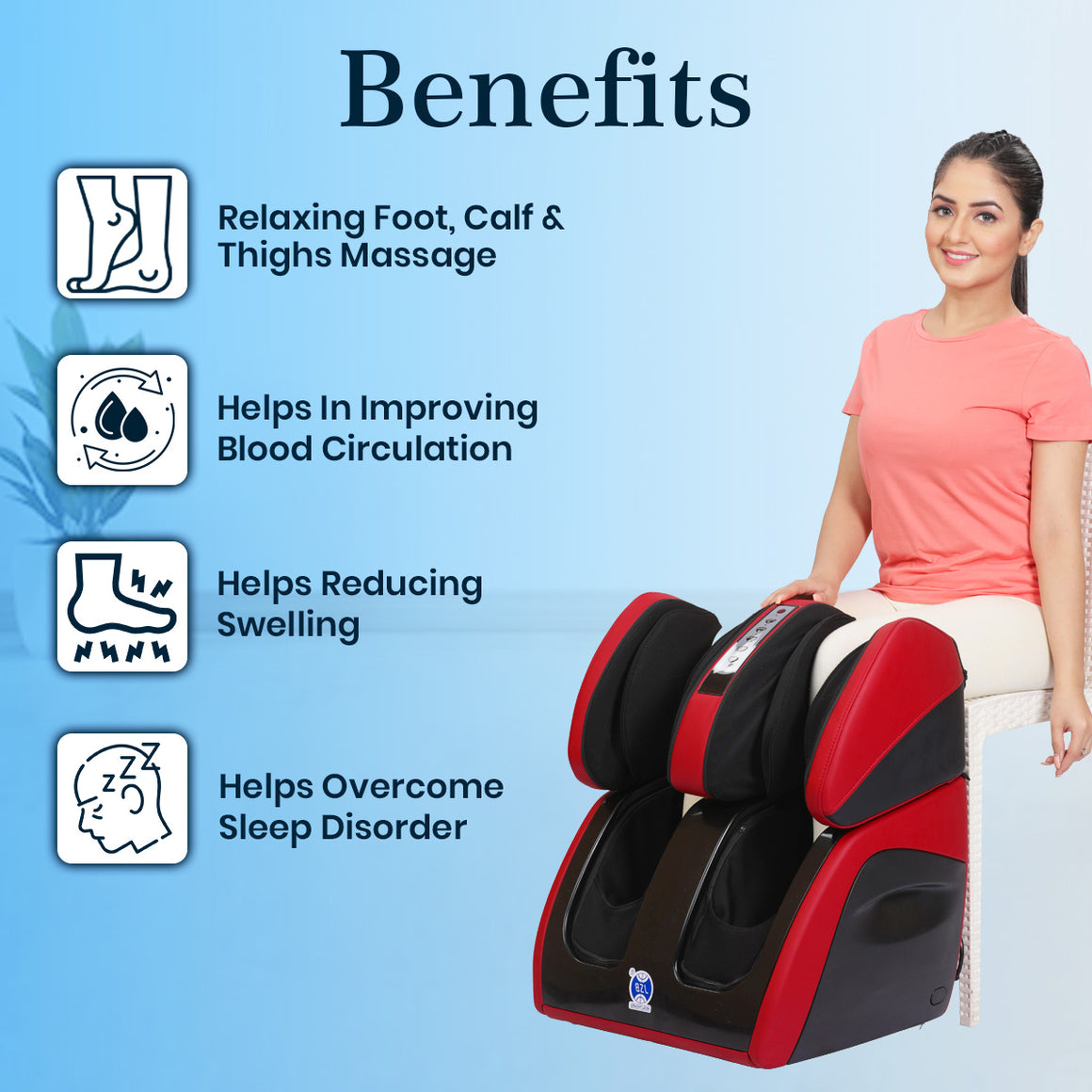 Blood Circulation Machine with Heat | For Varicose Veins