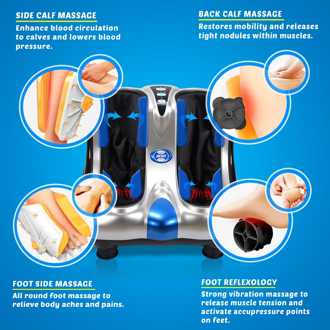 Full Leg Massage Machine Machine | Buy JSB HF05 Online