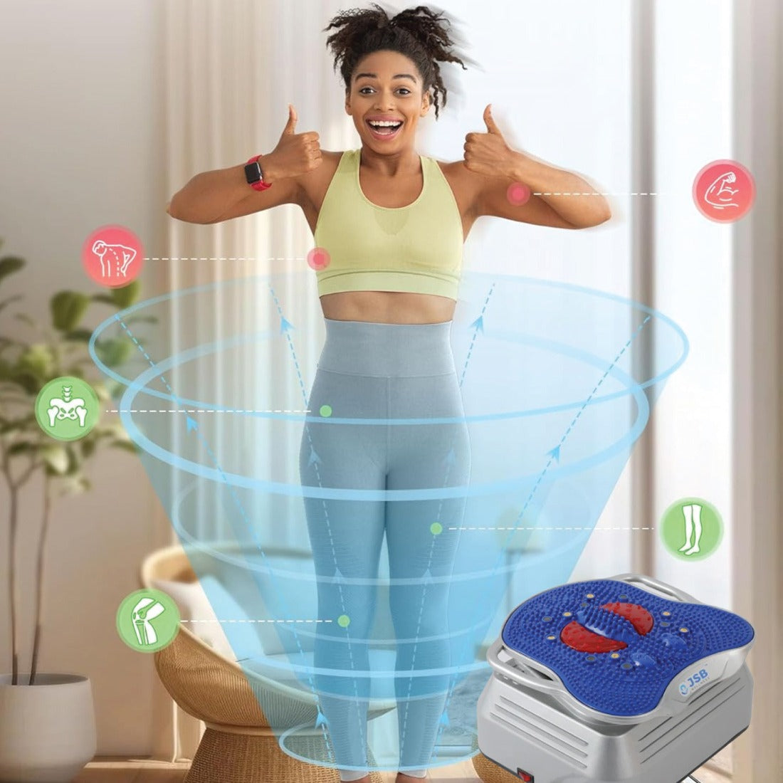 Body Vibration Machine Heavy Duty | Buy JSB HF70 Online Best Price